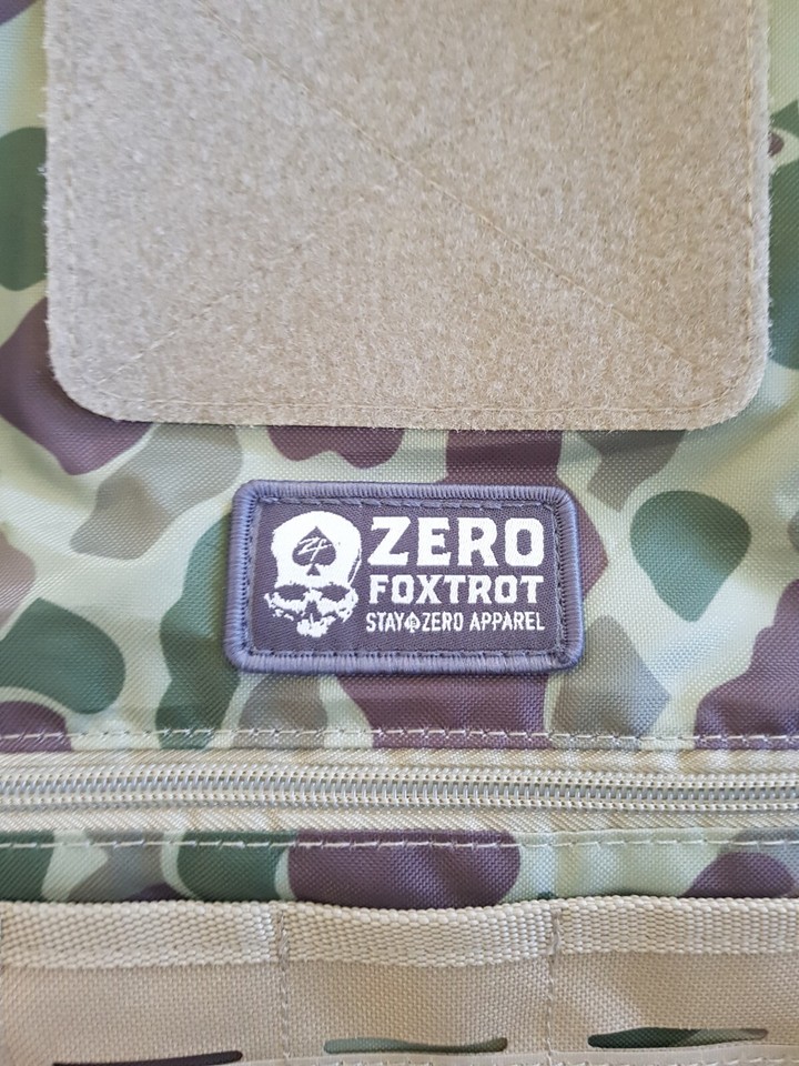 NWOT Zero Foxtrot TAC Drawstring Pack - Camo Bag | eBay