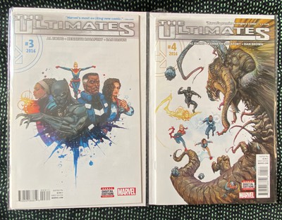 ULTIMATES #3 & #4 2nd Print Variants Marvel Comics Lot 2016 | eBay