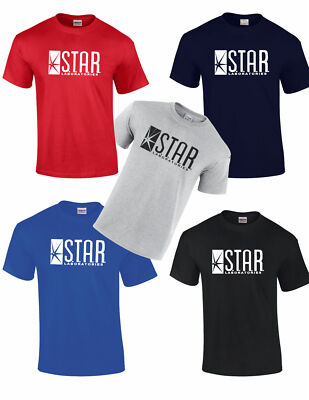 Star Laboratories T Shirt Top The Flash S.T.A.R. Labs ALL SIZES T ...