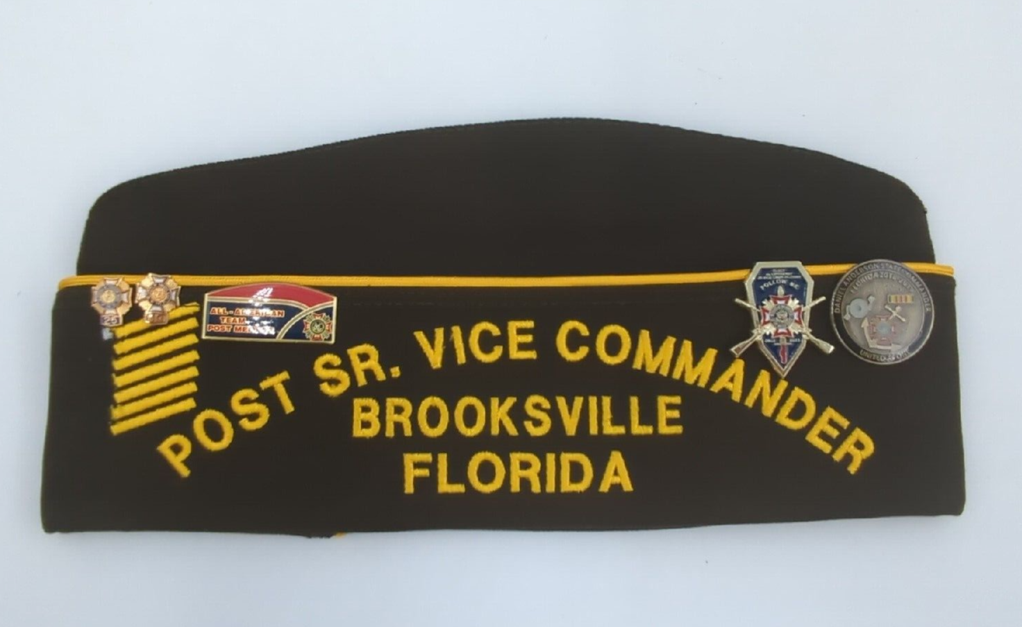 Veterans of Foreign Wars VFW 8713 Life Member Military Cap Brooksville ...