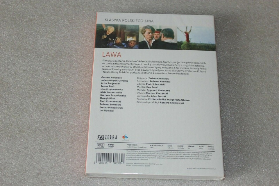 Lawa - DVD Konwicki Tadeusz POLISH RELEASE SEALED FILM POLSKI ENGLISH ...