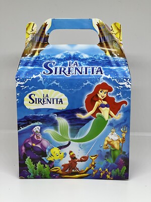 10 ct. Pack - Ariel Candy Boxes / Paquete con 10 Cajas de Sirenita para ...