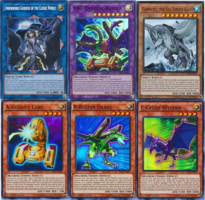 Yugioh ABC 2024 Deck - Dragon Buster Unauthorized Reactivation Platinum ...