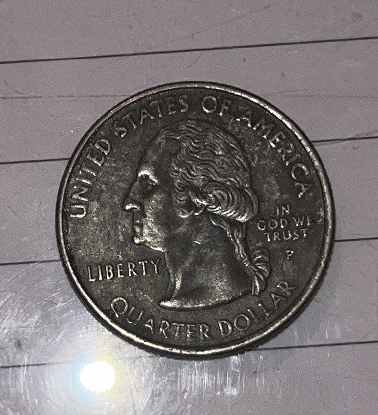 2000 P Virginia State Quarter- Rare : Toning Error | eBay