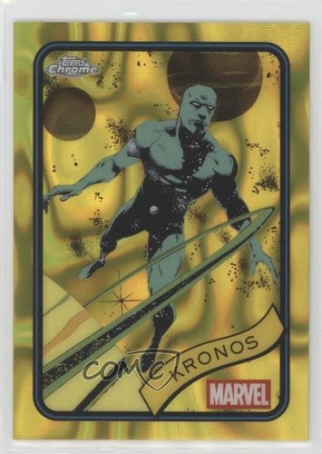 2025 Topps Chrome Marvel Yellow Lava Refractor Kronos #25 1k5k | eBay