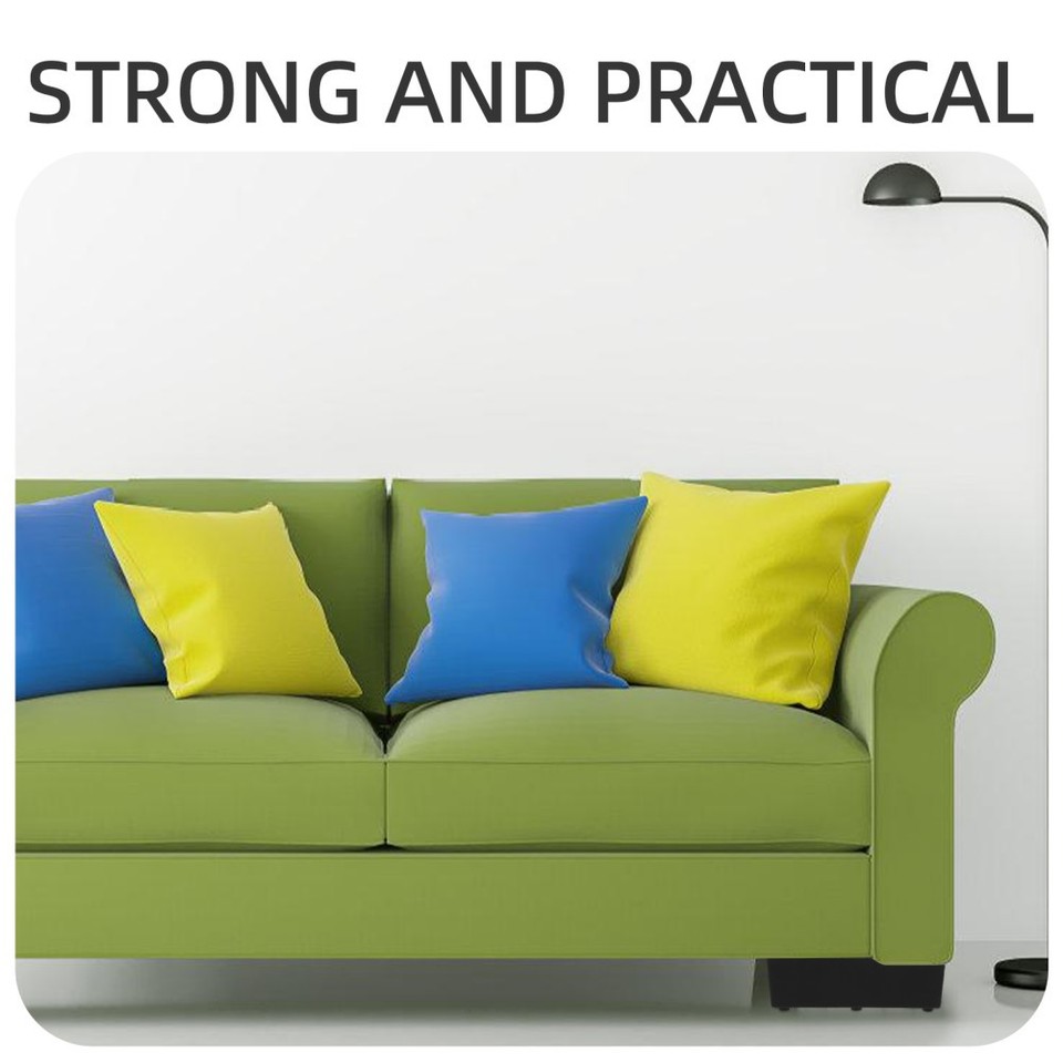 12 pcs Furniture Risers Couch Risers Desk Bed Lifts Floor Protectors ...