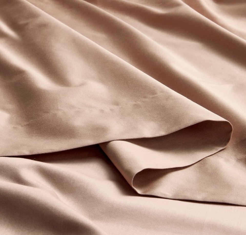 Queen 600 Thread Count Sateen Sheet Set Light Adobe Clay - Casaluna NEW ...