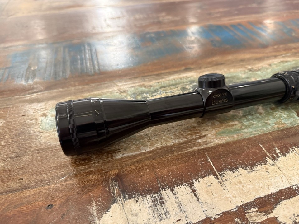 Burris 2 1/2x-7x AO Pistol Handgun Scope Gloss Plex EER 2.5-7 2 1/2-7 ...