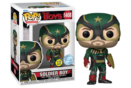 The Boys - Soldier Boy GLOW GITD #1406 Funko Shop Pop Vinyl Figure NEW ...