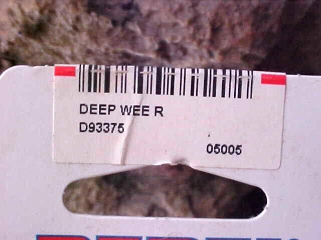 OLD Hard to Find REBEL DEEP WEE-R CRANKBAIT Lure in Color #75 See PIC ...