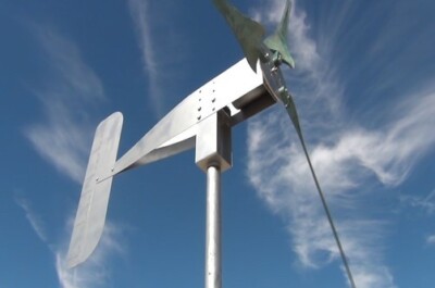 Sparrow 2 MPH Wind Turbine Kit - Worlds Lowest wind speed 12 volt ...