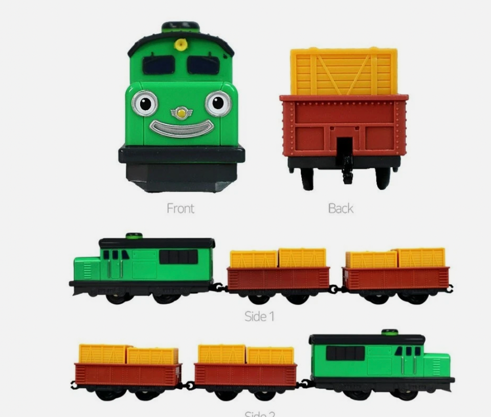 Titipo and Friends Electric Powered Train Eric Loco Mini Car Diesel ...