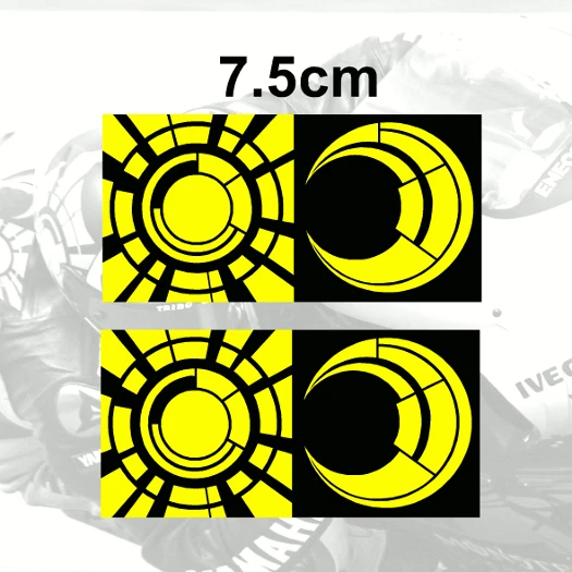 Valentino Rossi Logo Sun And Moon