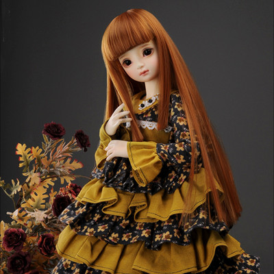 Dollmore 1/4 BJD OOAK Supplier MSD wig (7-8)" Cleopatra Long Wig ...