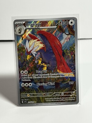 Braviary #214/191 Illustration Rare Pokemon TCG SV08: Surging Sparks | eBay
