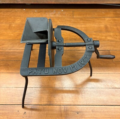 Antique Cast Iron 3 Peg / Spider Leg Mechanical Cherry Pitter PATD Nov ...