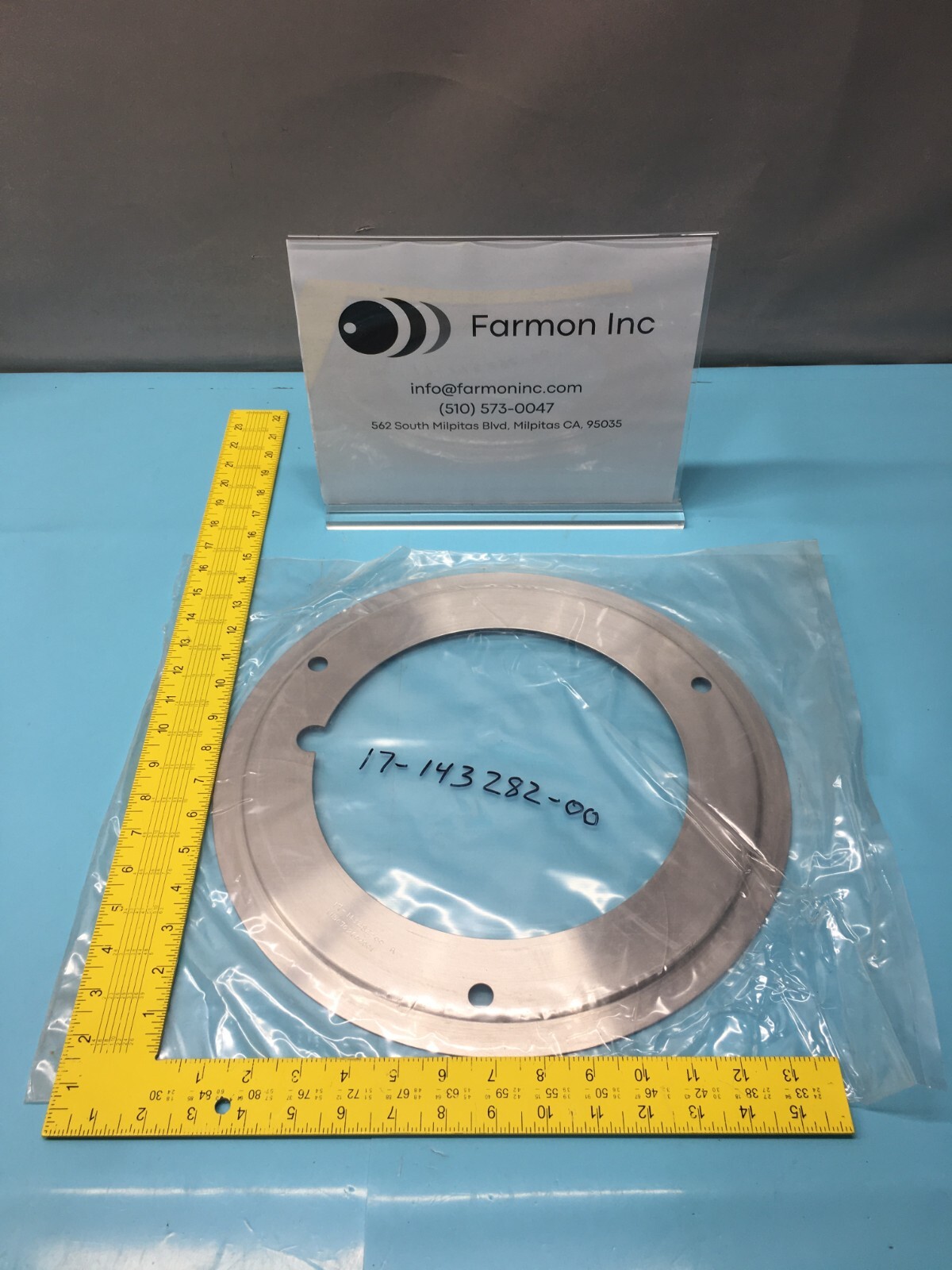 Novellus Systems 17-143282-001 BTM DFE Chamber Shield, 128993 | eBay