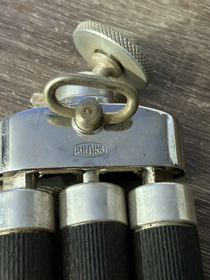 Vintage Bilora Telescoping Camera Tripod Made In Germany with case | eBay