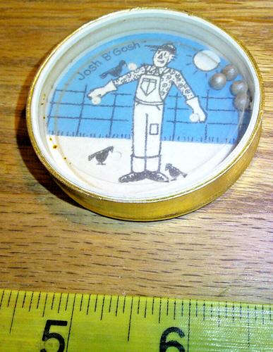 Vintage Advertising Dexterity Puzzle Josh B' Gosh from Hudson's ...