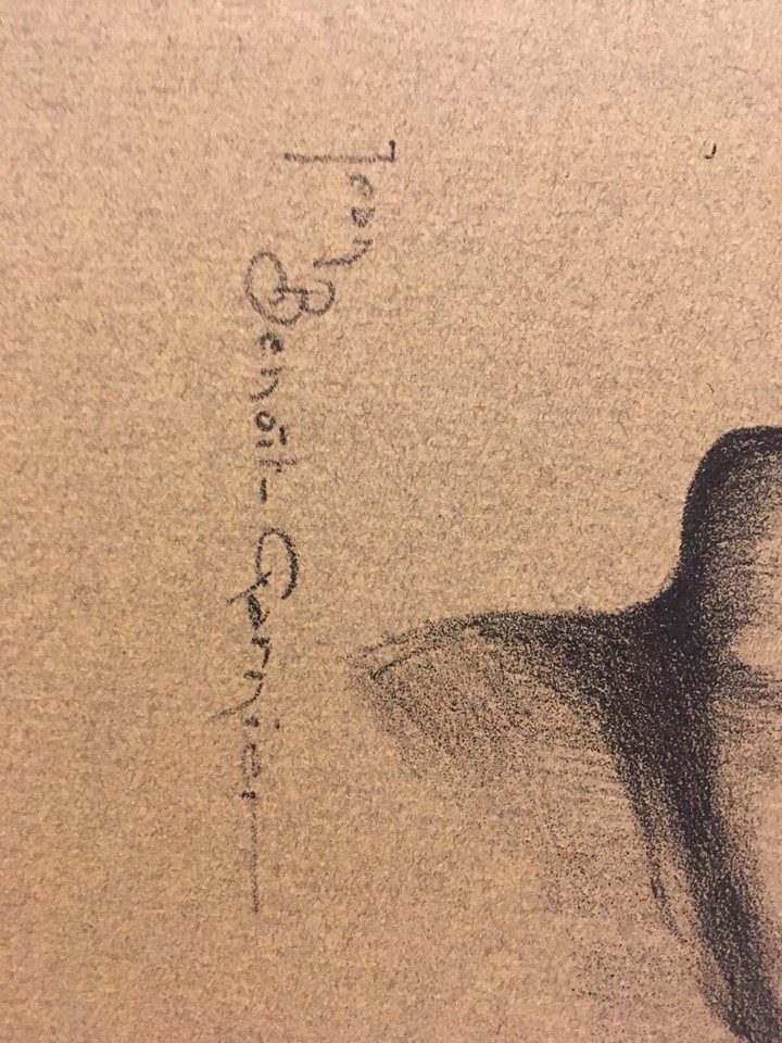 Very Beautiful Lithography Signed Early 20th Jean Benoît-garnier ...