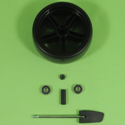 Genuine Powakaddy 5 Spoke Front Wheel Kit Black Fits FX & CT Models New ...