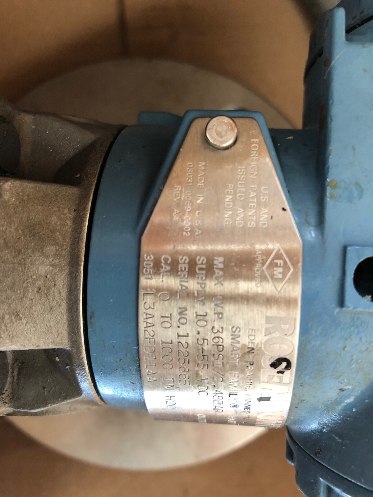 ROSEMOUNT 03031-0761-0032 FIELD TERMINAL INDICATOR/MASS FLOW ...