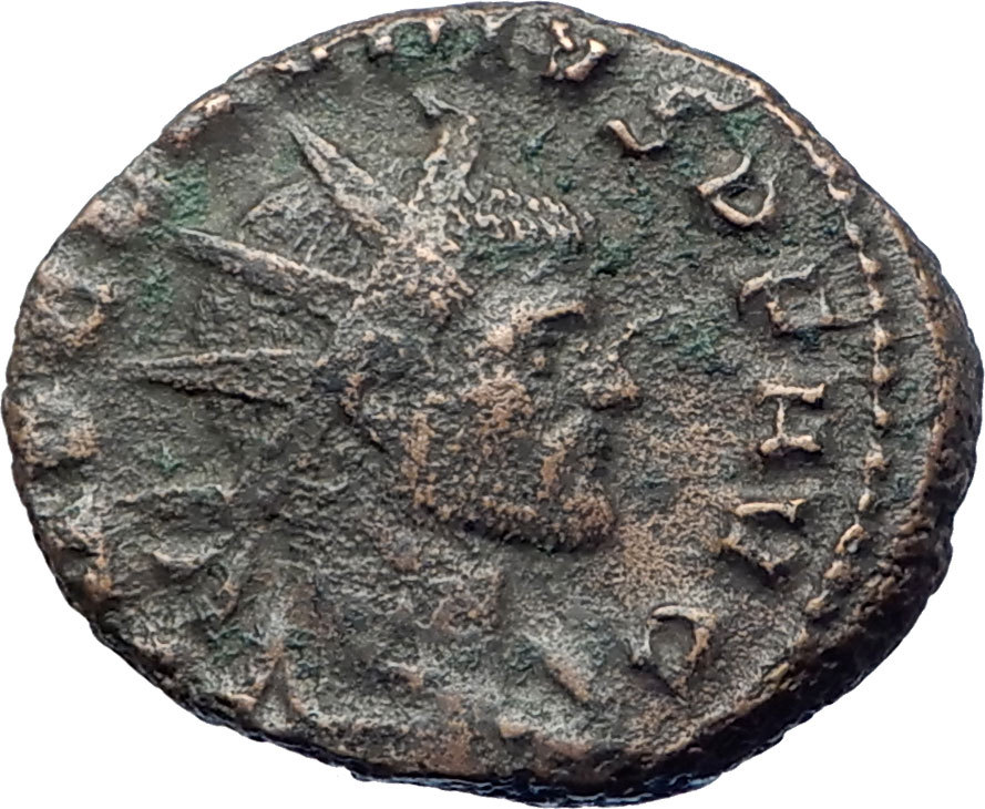 CLAUDIUS II Gothicus 268AD Ancient Roman Coin Fides Trust Standards ...