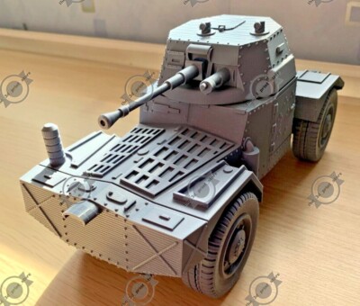 WW2 FRENCH PANHARD 178, 3D PRINTED, MANY SCALES AVAILABLE | eBay