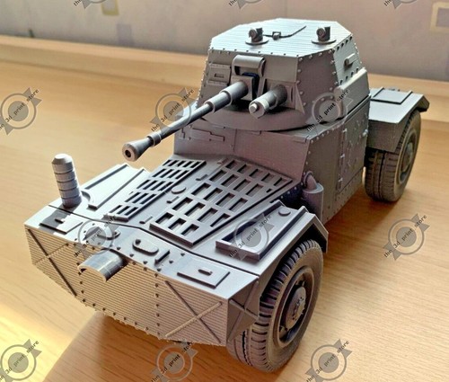 WW2 FRENCH PANHARD 178, 3D PRINTED, MANY SCALES AVAILABLE | eBay