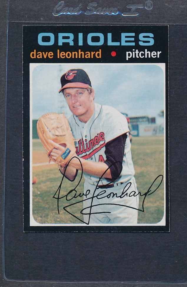 1971 Topps #716 Dave Leonhard Orioles EX *5325 | eBay