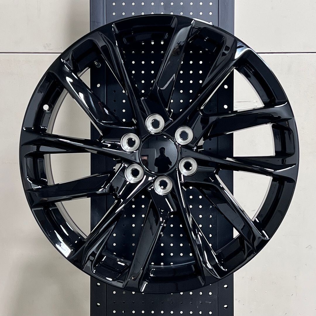 24" 12-SPOKE SPORT STYLE WHEELS RIMS FITS 6X139.7 GMC YUKON XL SLE AT4 ...