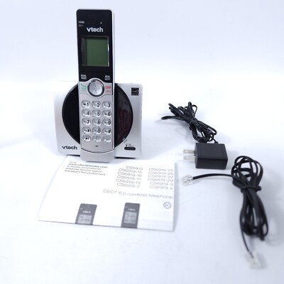 Vtech CS6919 DECT 6.0 Cordless Phone System W/ Caller ID Telephone ...