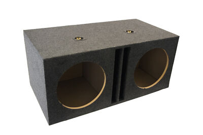 Car Audio Dual 15" SPL Bass Subwoofer Labyrinth Vent Sub Box Stereo ...
