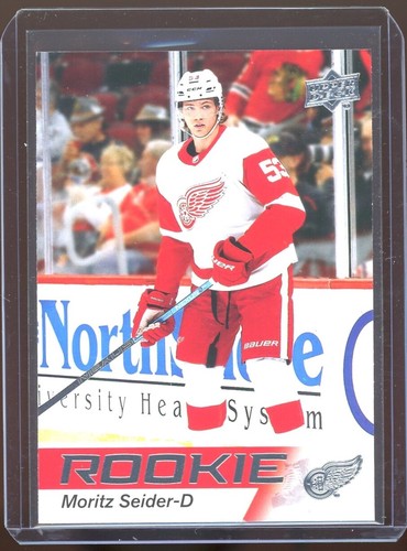 Moritz Seider 2021-22 Upper Deck Star Rookies RC Card #18 **Quantity ...
