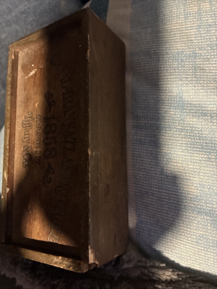 Original Transatlantic Cable Box Original Tiffany And Co., 1858 | eBay