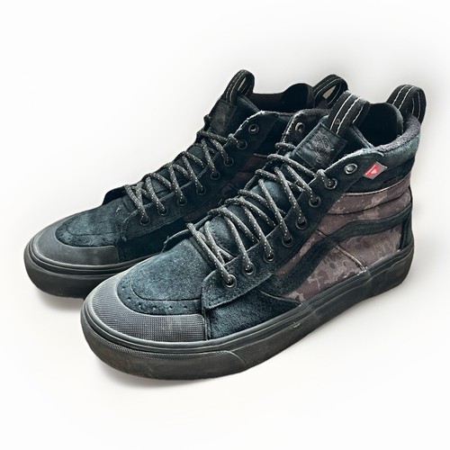 Vans SK8 Hi MTE2 HydroGuard 360 Camo Black Men's 8 Wm 9.5 Suede/Canvas ...
