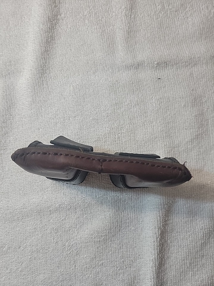 Leather Mag Pouch Double Stack Double Mag 2 Tone Hand Made Well Made ...