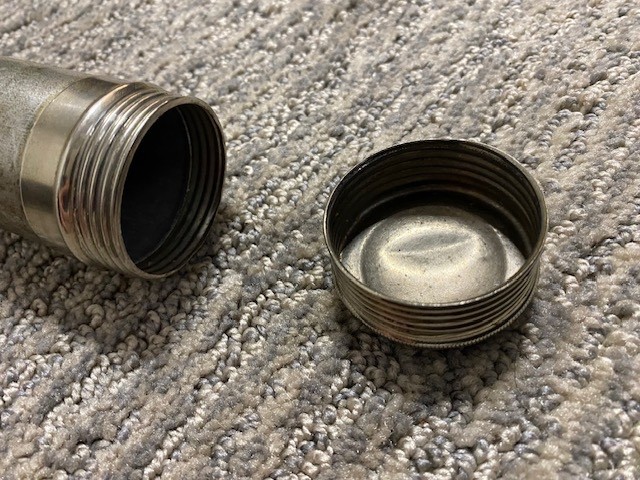 Vintage Aluminum Fly Rod Tube 40-3/4"x 1-5/8" Screw On Cap | eBay