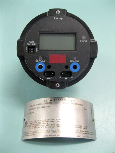 Micro Motion 2400 SIA11B2EZZZ Transmitter 2013 SW V5.0 HART G13 | eBay