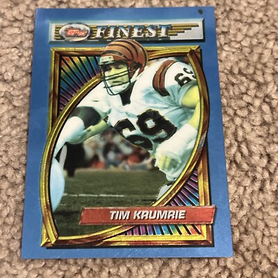 1992 Tim Krumrie number 69 Tops finest football card | eBay