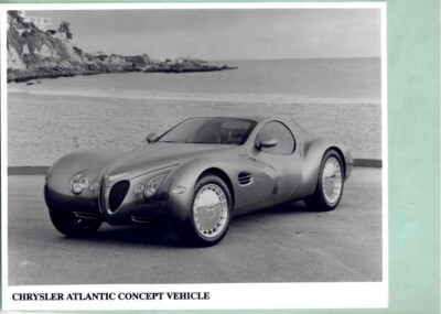 Photo de presse / press photo original Chrysler Atlantic concept 1995 ...