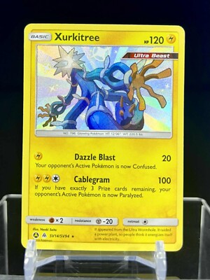 Xurkitree Ultra Beast SV14/SV94 Pokemon Hidden Fates Baby Shiny NM | eBay