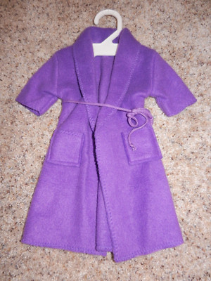 JIMINEE'S INC PURPLE DOLL ROBE FOR 18" DOLL FITS AMERICAN GIRL | eBay
