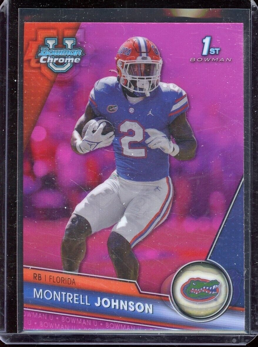 MONTRELL JOHNSON 2023 BOWMAN CHROME PINK REFRACTOR | eBay