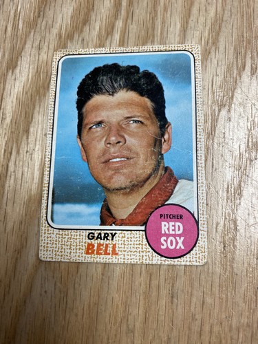 1968 Topps Gary Bell Boston Red Sox Card #43 | eBay