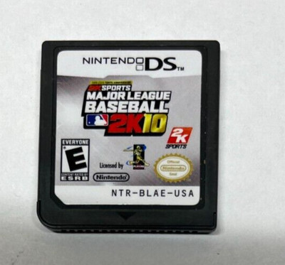 2K Sports Major League Baseball 2K10 (Nintendo DS) | eBay