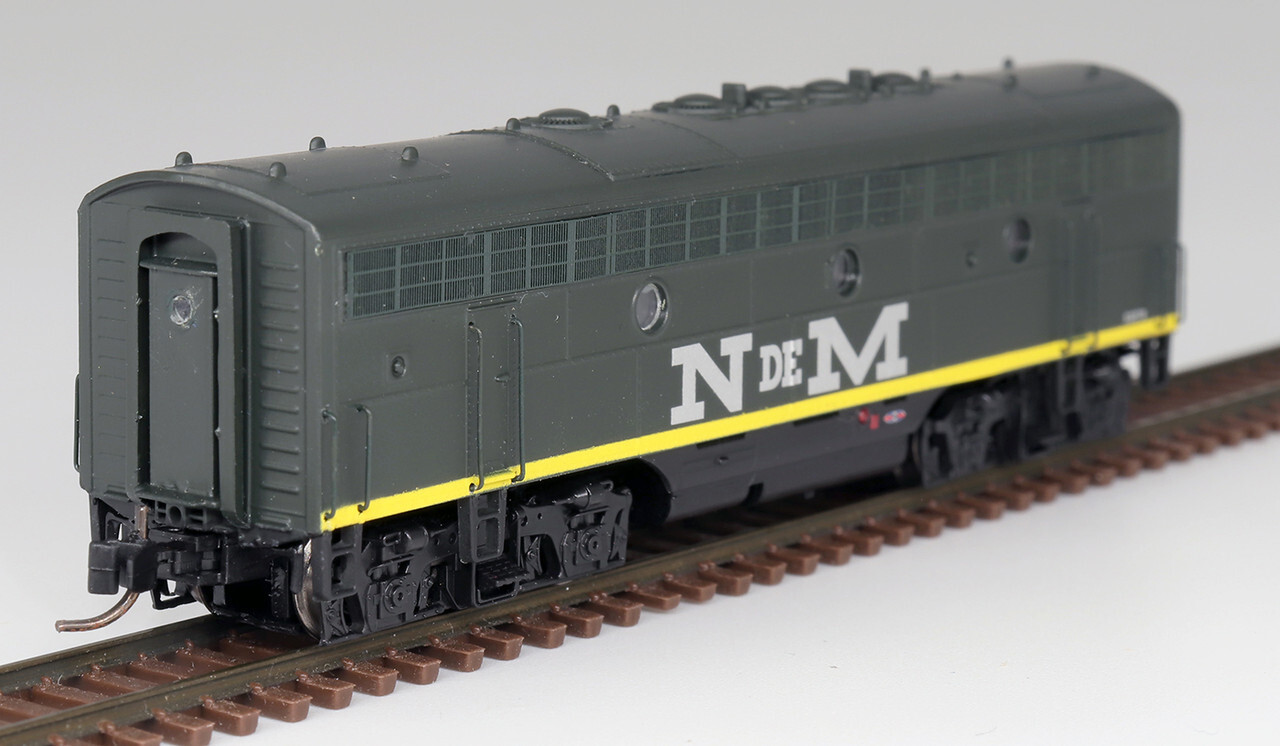 Intermountain N EMD F7B National Railways of Mexico NdeM #6327B DC 69767-01 | eBay