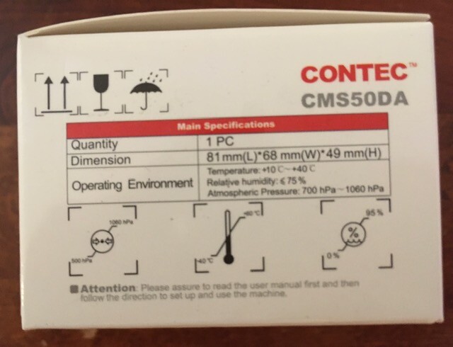 CONTEC CMS50DA Fingertip Pulse Oximeter for sale online | eBay