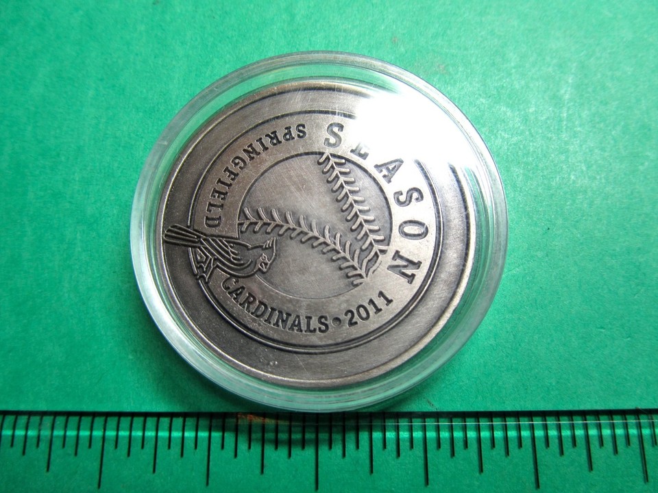 2011 SEASON 7 SPRINGFIELD CARDINALS DOUBLE-A BASEBALL COIN (400x) | eBay