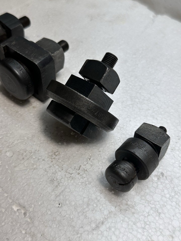 Greenlee Rectangle , Square Knockout Punch Set 1" Assorted punches ...